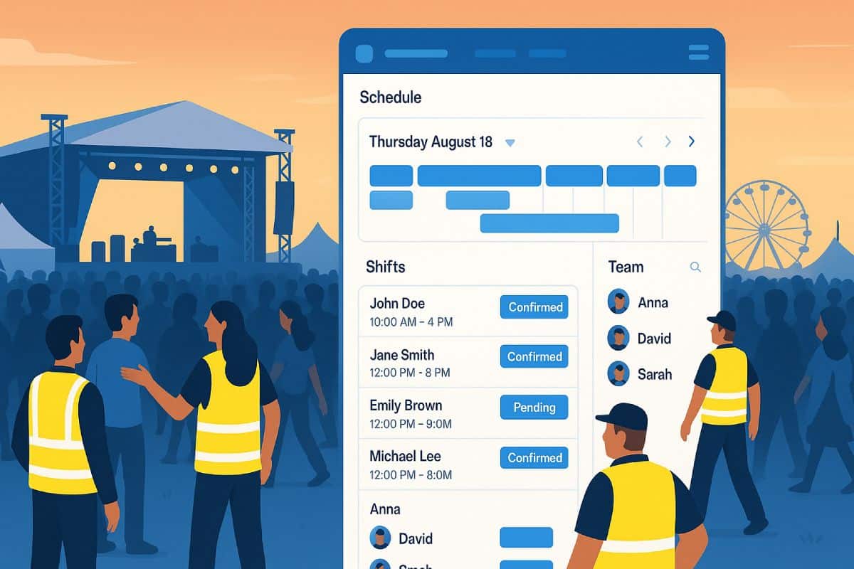 Festival Staffing with Liveforce - Smart Event Solutions