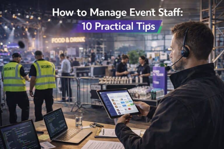 How to Manage Event Staff: 10 Practical Tips
