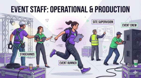 Event Staff Positions: Structure, Roles and Costs