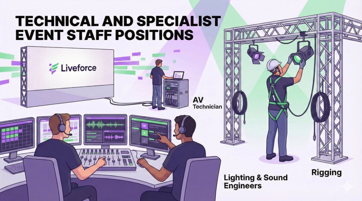 Event Staff Positions: Structure, Roles and Costs